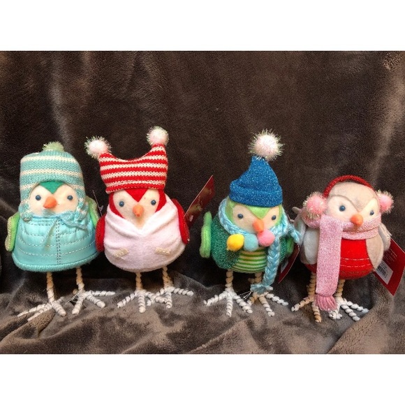 Wondershop | Holiday | 28 Featherly Friends 4 Merry Lane Fabric Birds ...